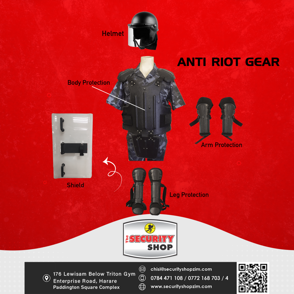Complete Riot Suit GEQR0450 – Full Body Protective Gear - Security Shop ...